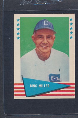 1961 Fleer Baseball Greats #062 Bing Miller EX/MT *617 | eBay