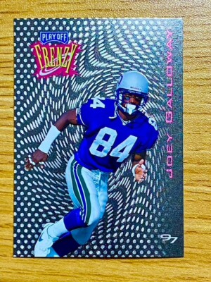 1997 Playoff Zone Frenzy Seattle Seahawks Football Card #20 Joey ...
