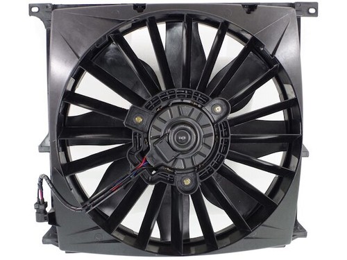 Auxiliary Engine Cooling Fan Assembly For 96-99 BMW 318is 318i 318ti ...