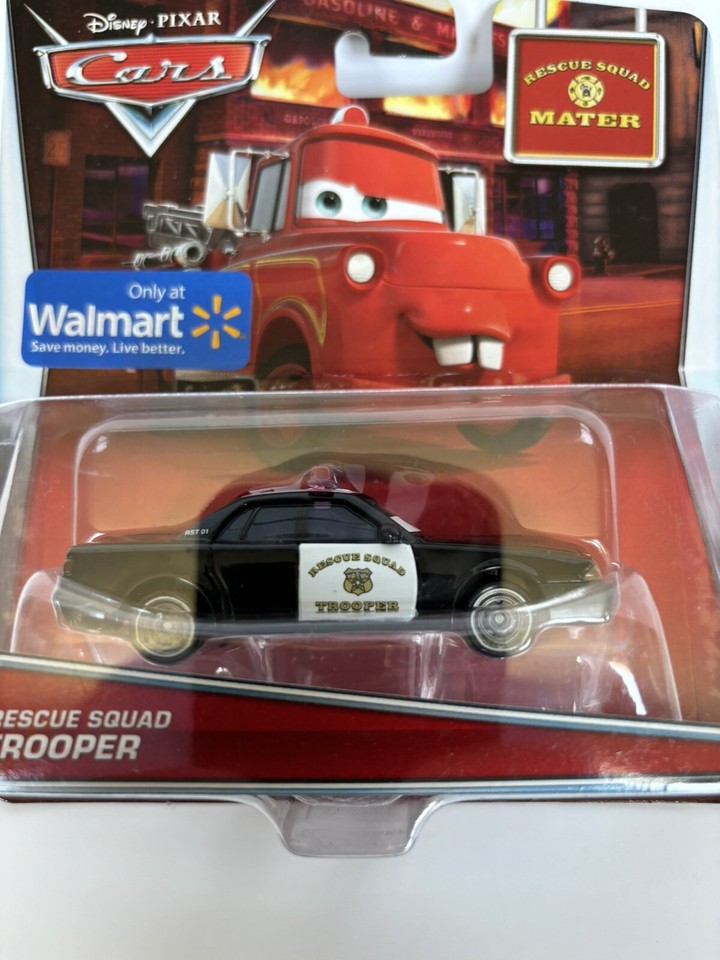 Disney Pixar Cars Rescue Squad Mater-Rescue Squad Trooper-Walmart ...