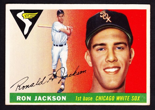 1955 TOPPS #66 RON JACKSON WHITE SOX ROOKIE | eBay
