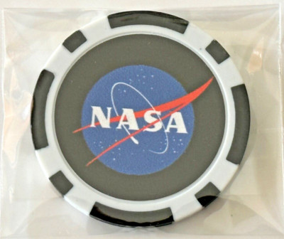 NASA - Magnetic Clay Poker Chip - Golf Ball Marker | eBay