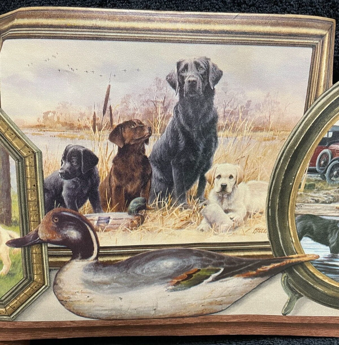 Chocolate Lab Hunting Wallpaper