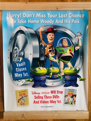 (2000) Original TOY STORY & TOY STORY 2 Video Release Promotional ...