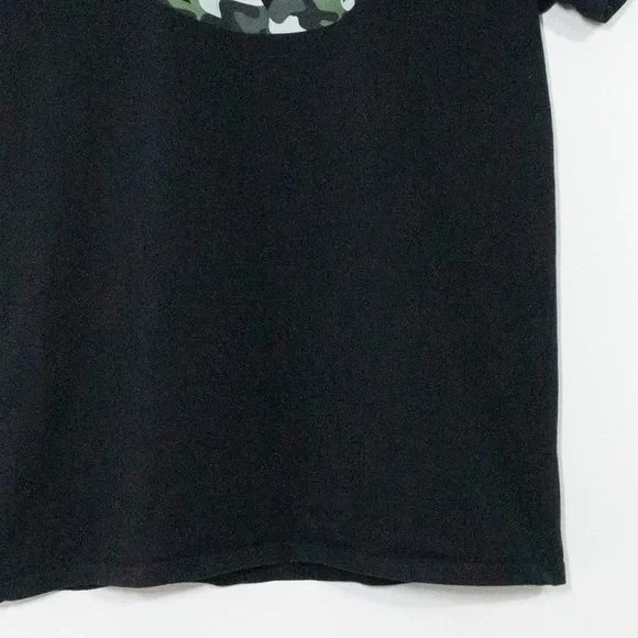 Batman Camo Logo Black LCW Casual Tee - S | eBay