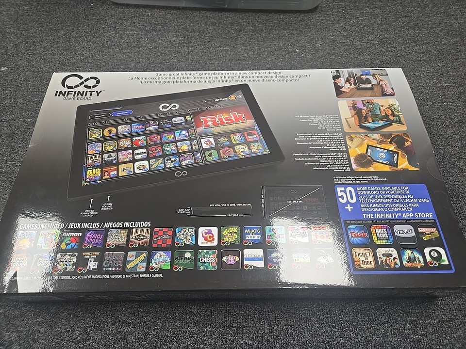 Infinity Game Board 18.5" HD Touchscreen, 50+ Games, OPEN SEALED | eBay