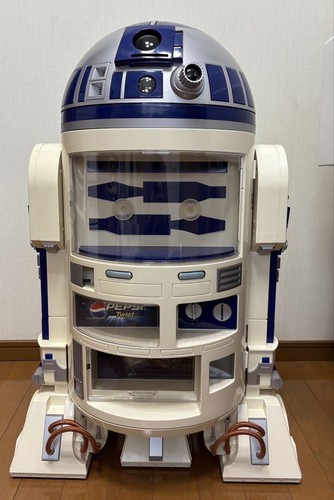 PEPSI Star Wars R2-D2 Drink Cooler Fridge 1997 Japan Vintage AC100V ...