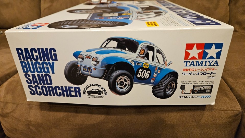 NEW! 1/10 Tamiya Sand Scorcher 58452 Kit 2010 w/ Bearing Kit - Not ...