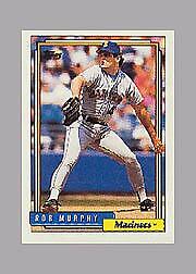 1992 Topps Micro Seattle Mariners Baseball Card #706 Rob Murphy | eBay