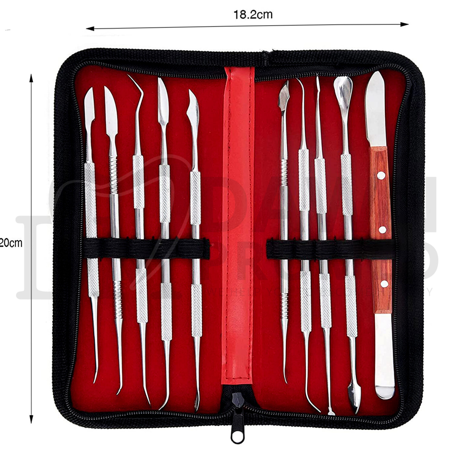 10 Pcs Carving Spatula Modeling Kit & Metal Clay Pottery Sculpting Tool ...