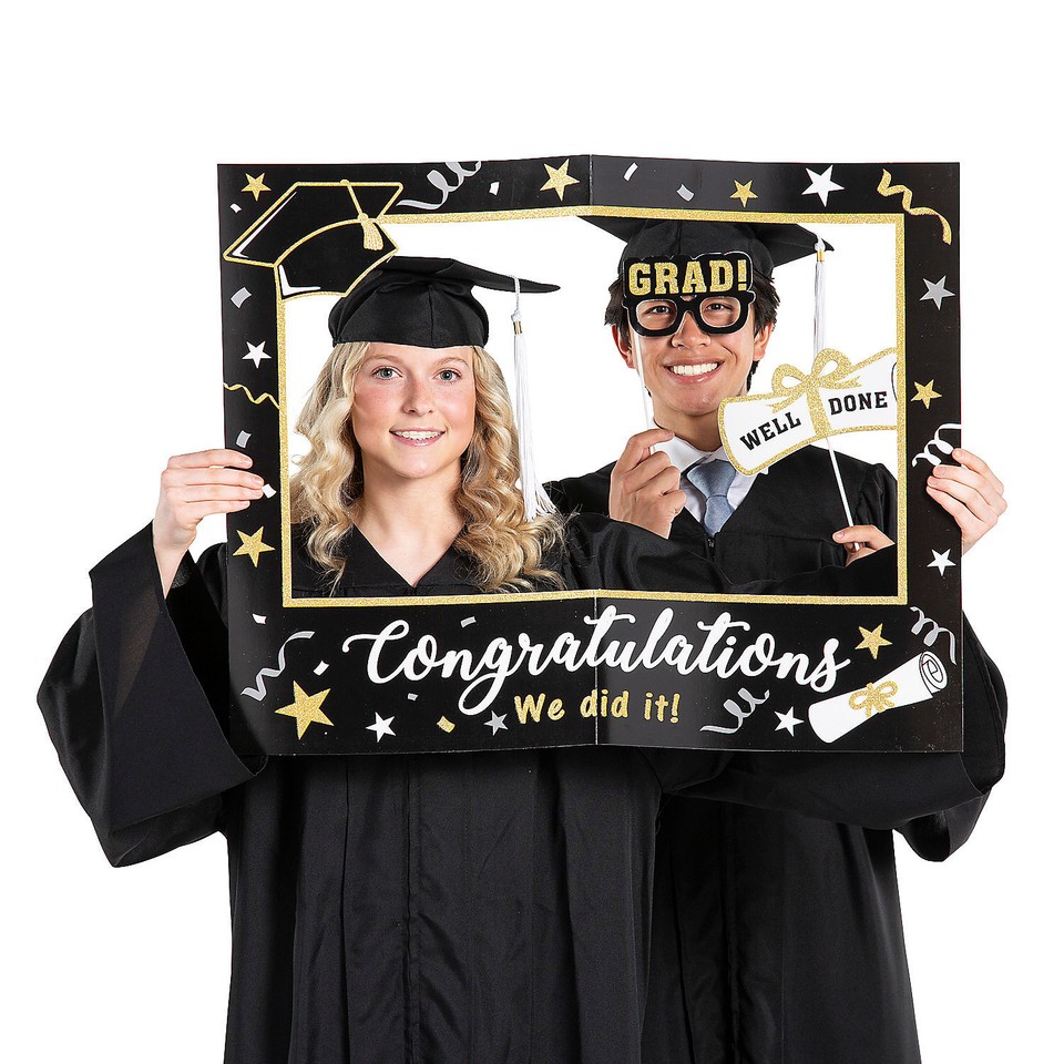 Fun Express Graduation Photo Booth Frame Kit – 6 Pc. | eBay