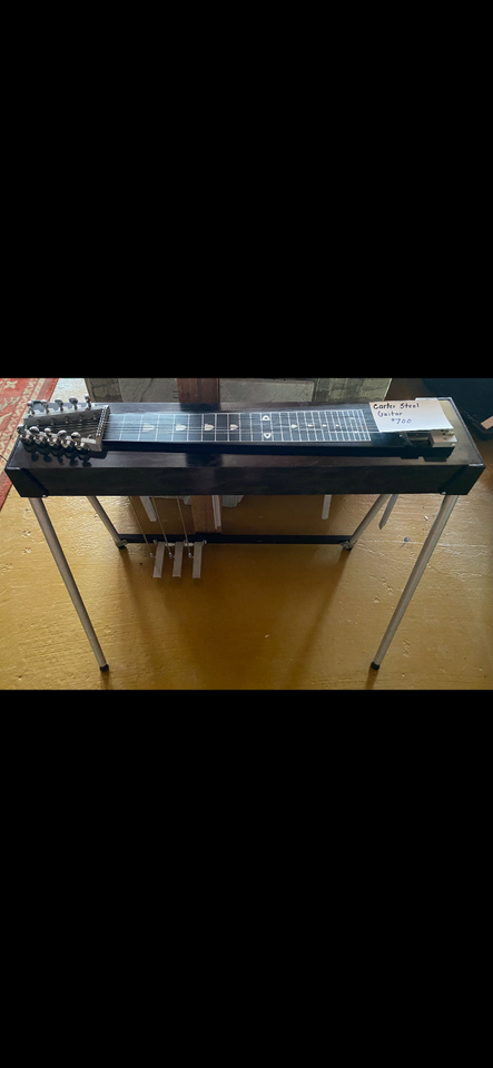 Carter Steel Guitar with Fender Steel King Amp Combo | eBay