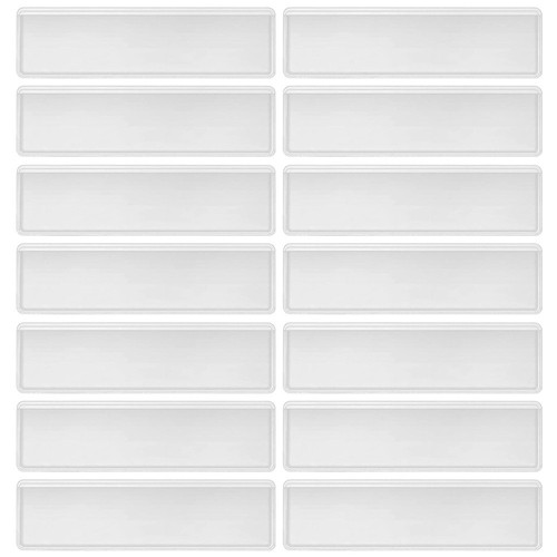 4 Sheets Waterproof Adhesive Label Warehouse Pockets Office Pouch | eBay