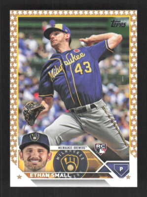 Ethan Small RC 2023 Topps Gold Star Milwaukee Brewers #87 | eBay