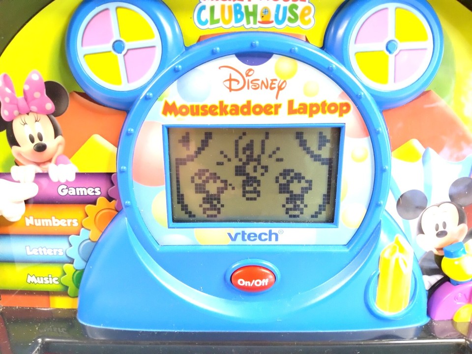 VTech MICKEY MOUSE Clubhouse MOUSEKADOER Laptop - 12 Learning ...