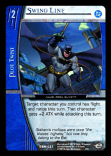 VS System: Swing Line [Played] DC Batman Starter TCG CCG Classic Marvel ...