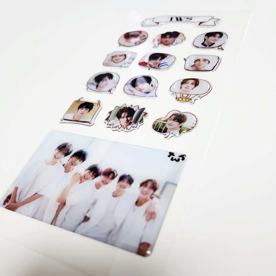 TWS Photo Stickers Dohun Shinyu Kyungmin Jihoon Hanjin Youngjae ...