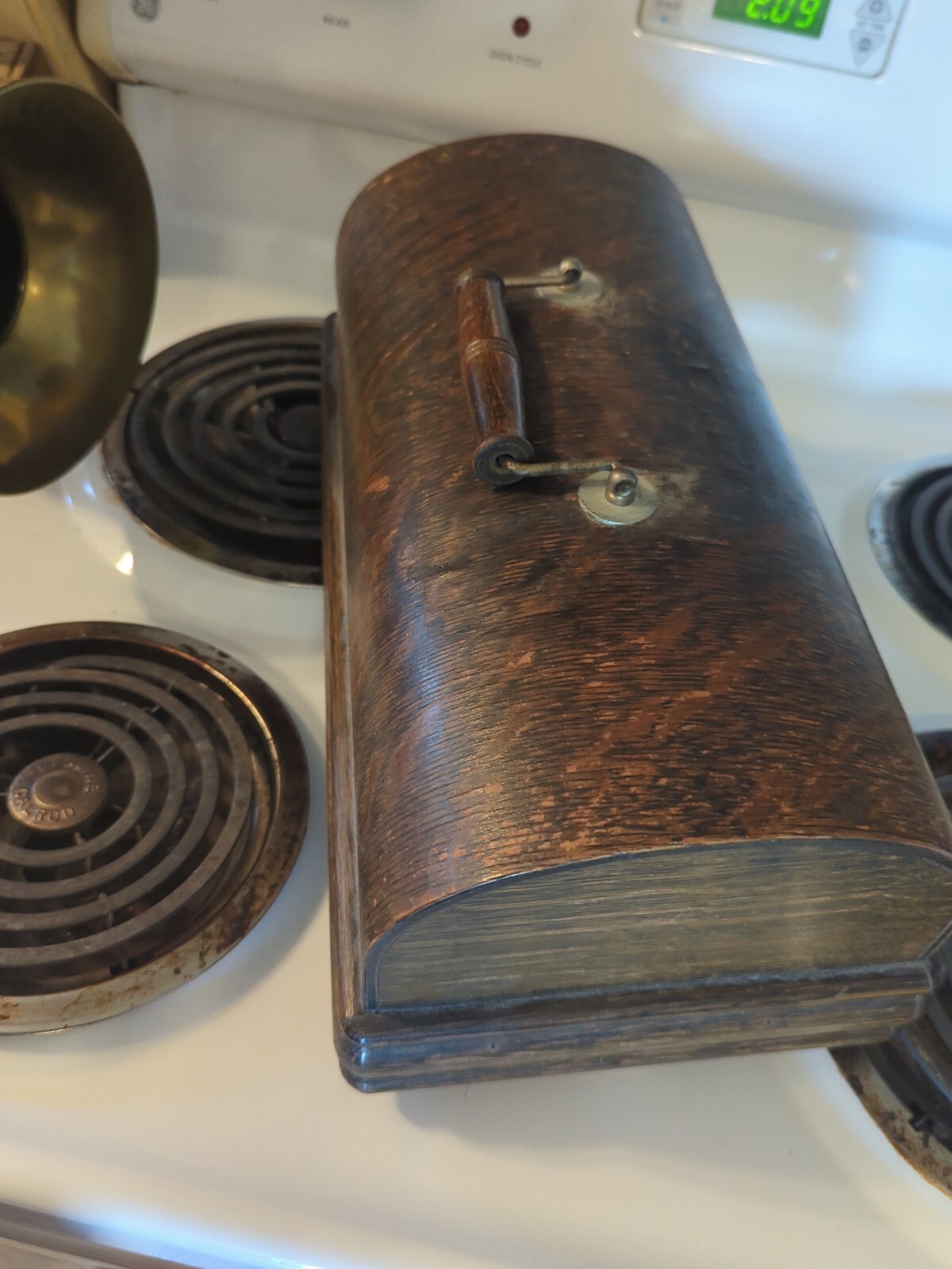 Edison Standard & Home Phonograph • Stand • horn • Case • Working | eBay