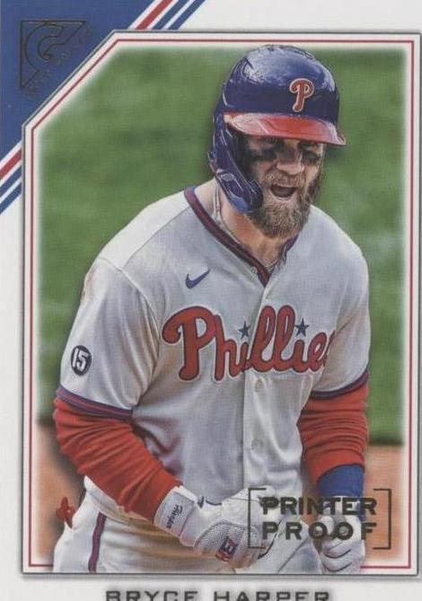 2022 Topps Gallery - Bryce Harper #1 Printer Proof for sale online | eBay