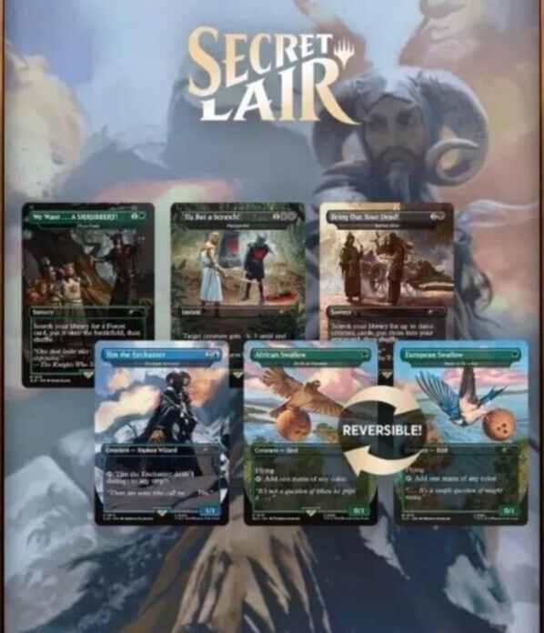 IN-HAND Vol 1 NON-FOIL Secret Lair x Monty Python Sealed in Box Ships ...