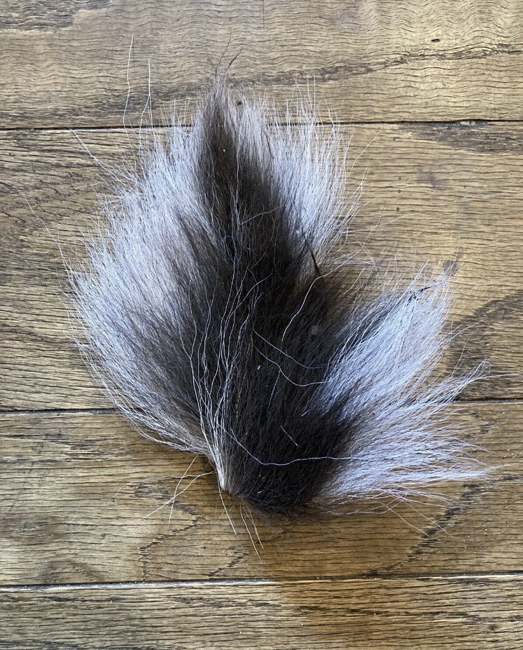 Fly Tying Hair Combo - Tails - 2 Squirrel, 1 Coon, 1 Deer + 3 Deer Hide ...