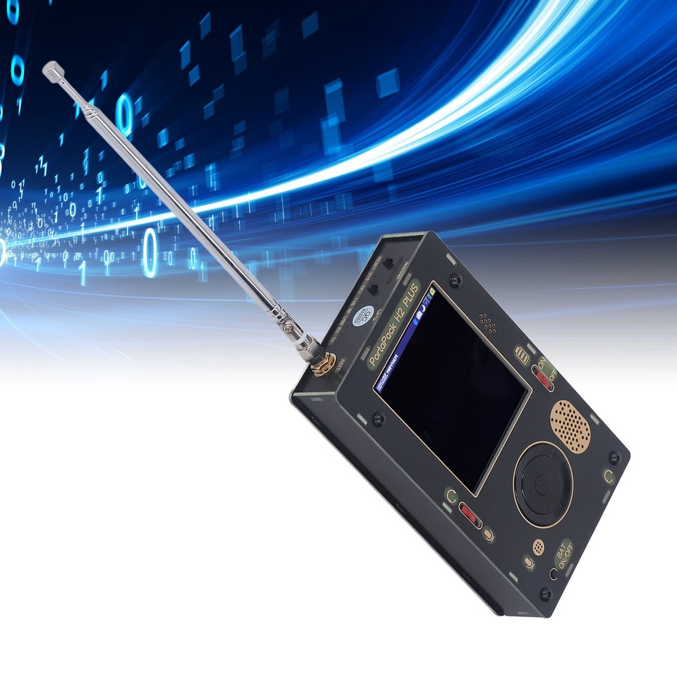 Portable Radio Transceiver 3.2in LCD Touch-Screen 1MHz‑6GHz SDR ...