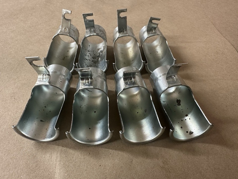 1965 1966 C2 Corvette Big Block 396 427 Spark Plug Barrel Heat Shield ...