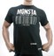 Monsta Clothing Mens Graphic Tee Bodybuilding Wear SWOLE T Shirt Gym ...