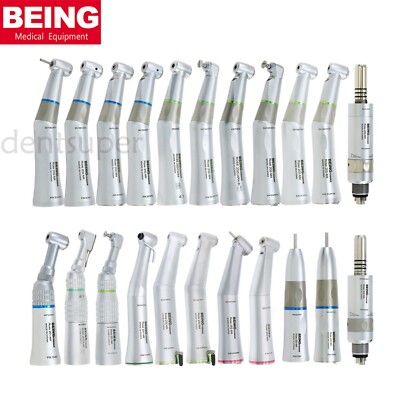 BEING Dental Electric Fiber Optic Contra Angle & Motors for NSK & KaVo ...