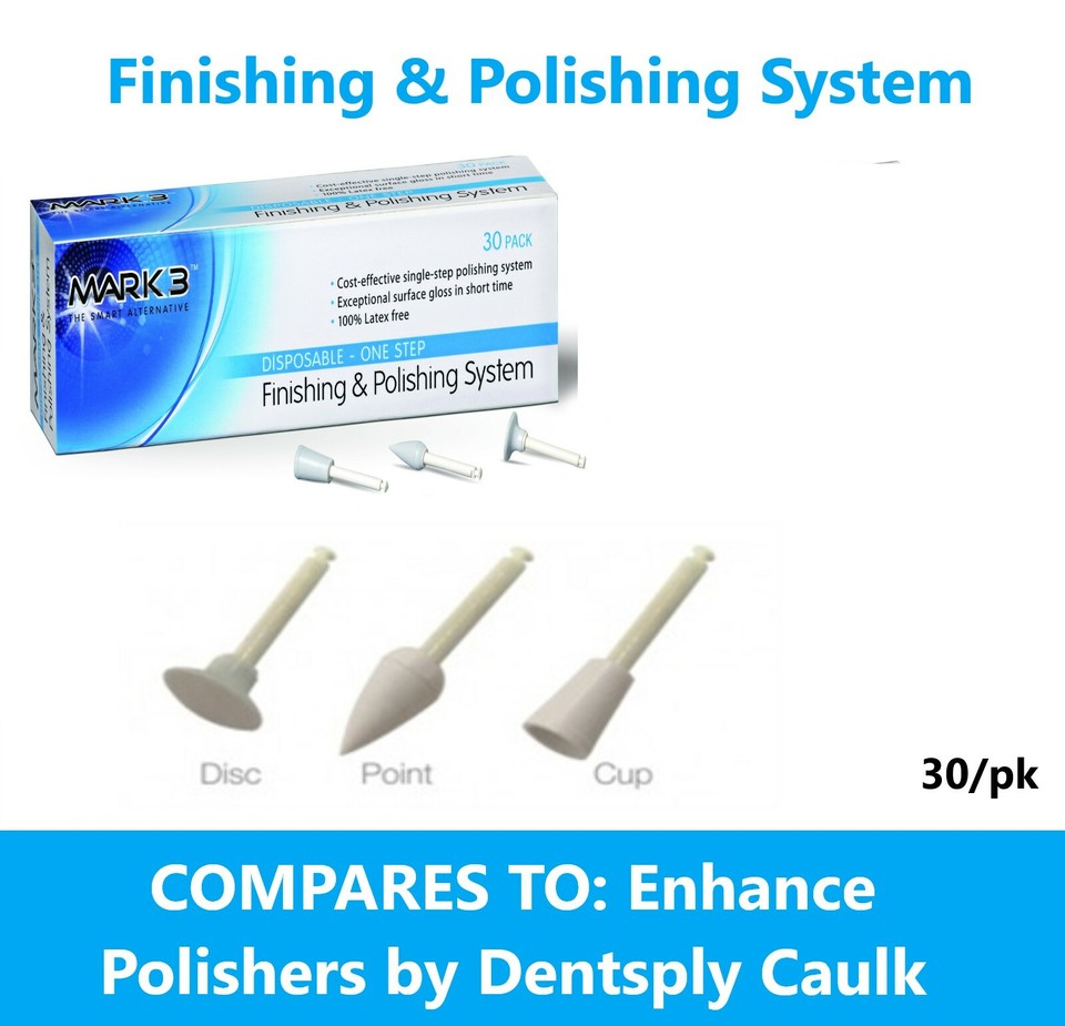 Dental Composite Polishing and Finishing Polisher 1-step Polishing ...
