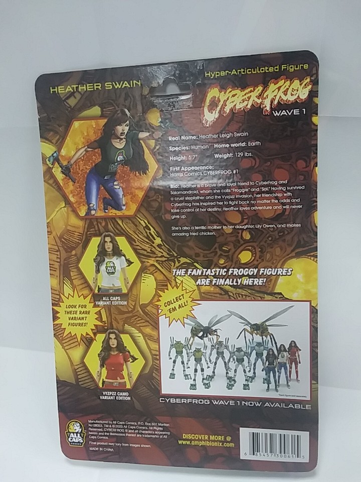 HEATHER SWAIN Black Shirt Wave 1 Ethan Van Sciver Action Figure ...