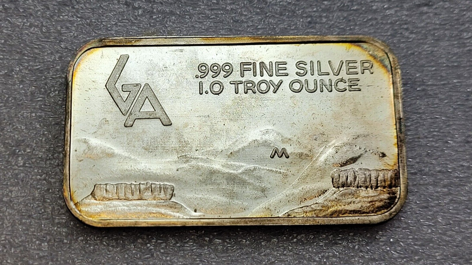 Vintage GA Golden Analytical & Refining Co Prospector 1 Ounce .999 ...