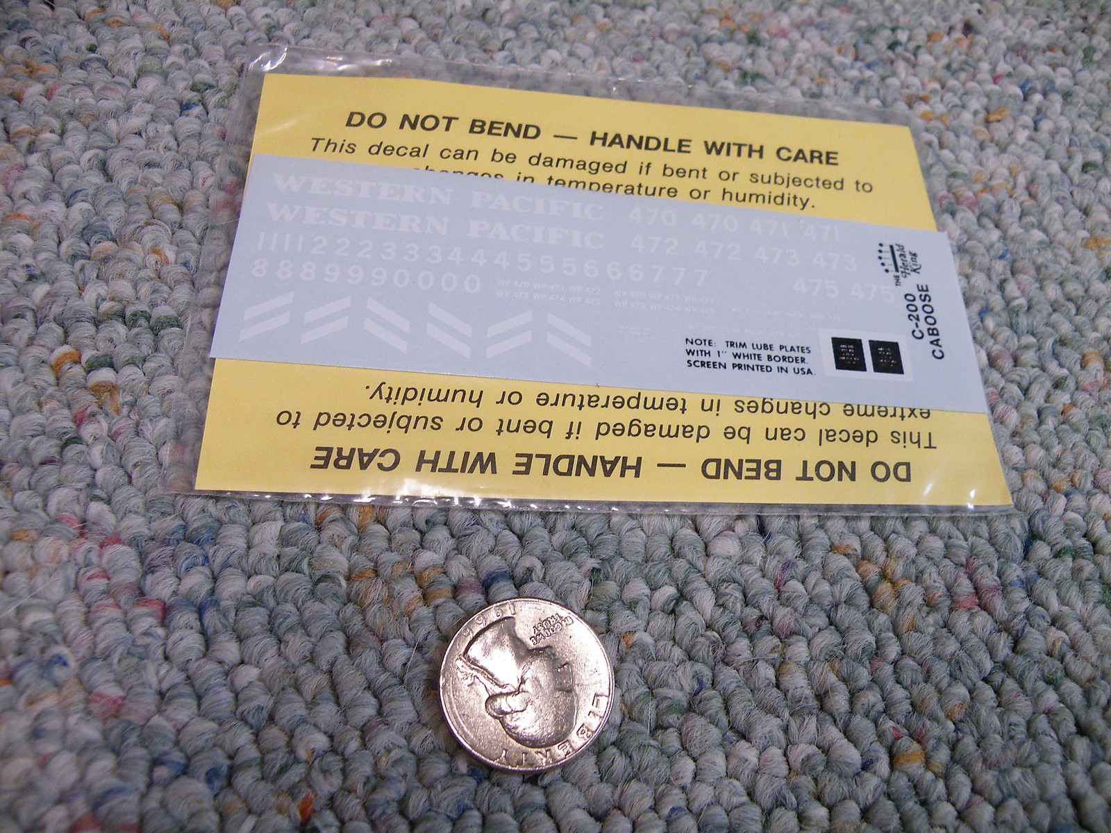 Herald King decals HO c-20 Western Pacific red caboose M151 | eBay