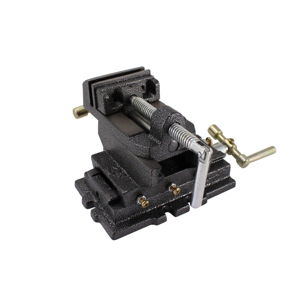 4-Inch Drill Press X-Y Compound Vise 2 Way Heavy Duty Cross Slide Vise ...