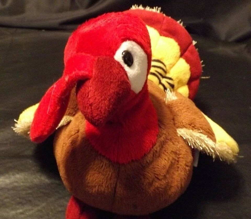 7 IN HIGH GANZ WEBKINZ GOBBLER TURKEY PLUSH WITH TUSH TAGS NO CODE | eBay