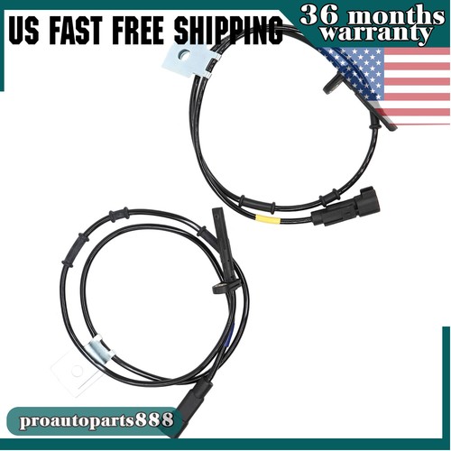 2PCS Front ABS Wheel Speed Sensor For 2010-2017 Chevrolet Equinox ...