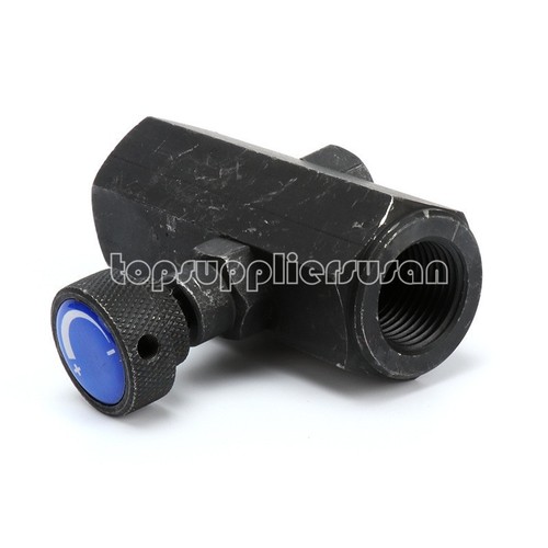 Hydraulic Flow Control Valve (Steel) 1/4 3/8 1/2 3/4'' Throttle & Check ...