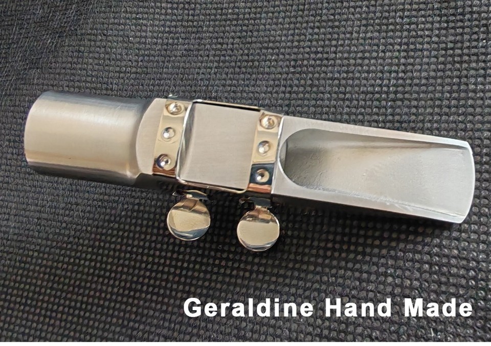 Custom 7 Stainless steel Alto Saxophone Mouthpiece Sax (Ref: Beechler ...