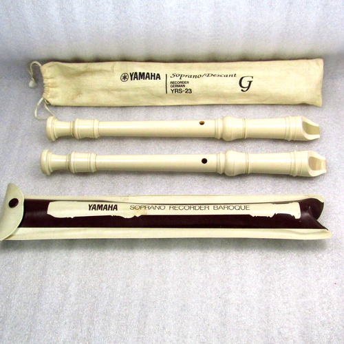 Yamaha Soprano Recorder German YRS-23 - G and B Recorders | eBay