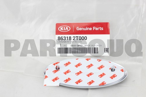 863182T000 Genuine Hyundai / KIA ORNAMENT-KIA NO.115 | eBay