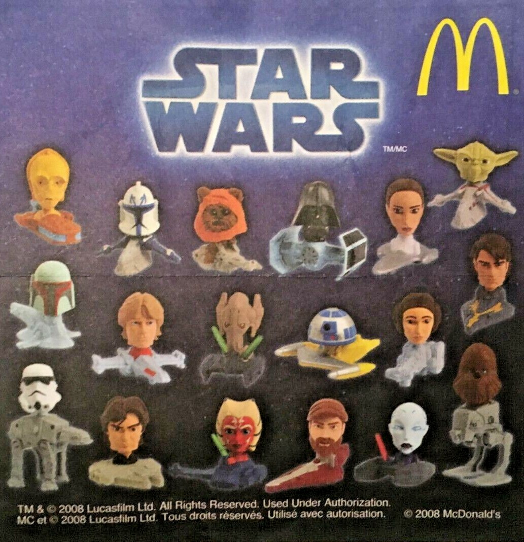 Star Wars Happy Meal Toys