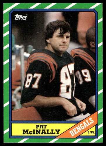 1986 Topps Pat McInally Cincinnati Bengals #267 | eBay