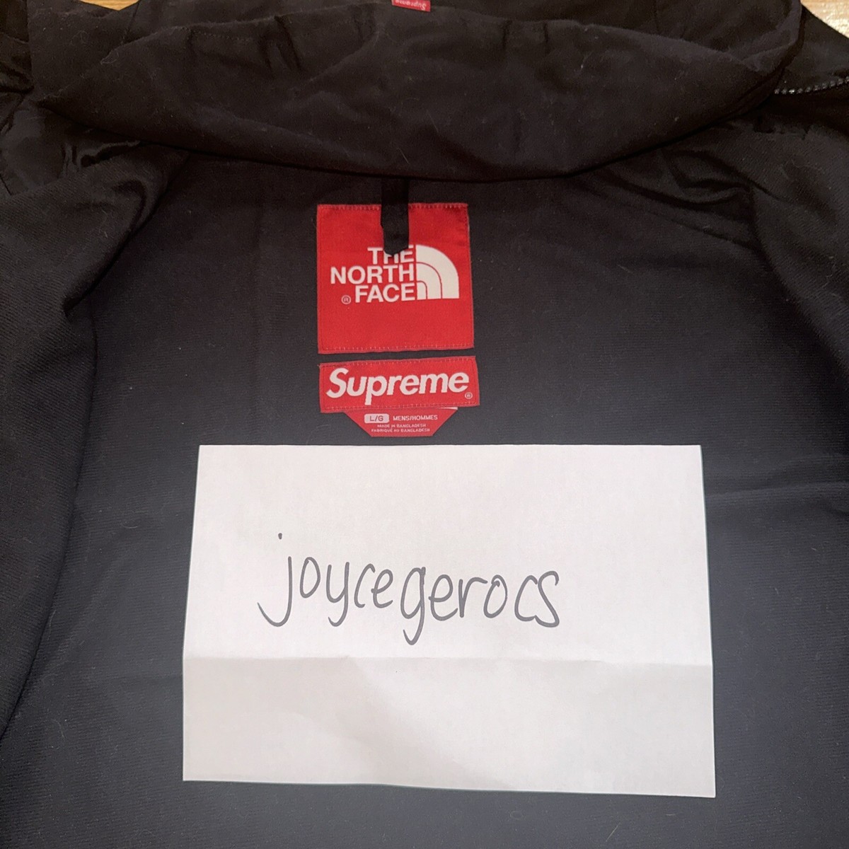 FW10 Supreme X The Noth Face Waxed Cotton MT Parka Sz L FW10 Supreme X The Noth Face Waxed Cotton MT Parka Sz L