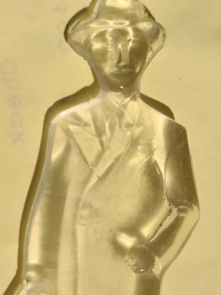 Vintage Fuller Brush Man Letter Opener Clear Plastic Made In USA 7 1/4 ...