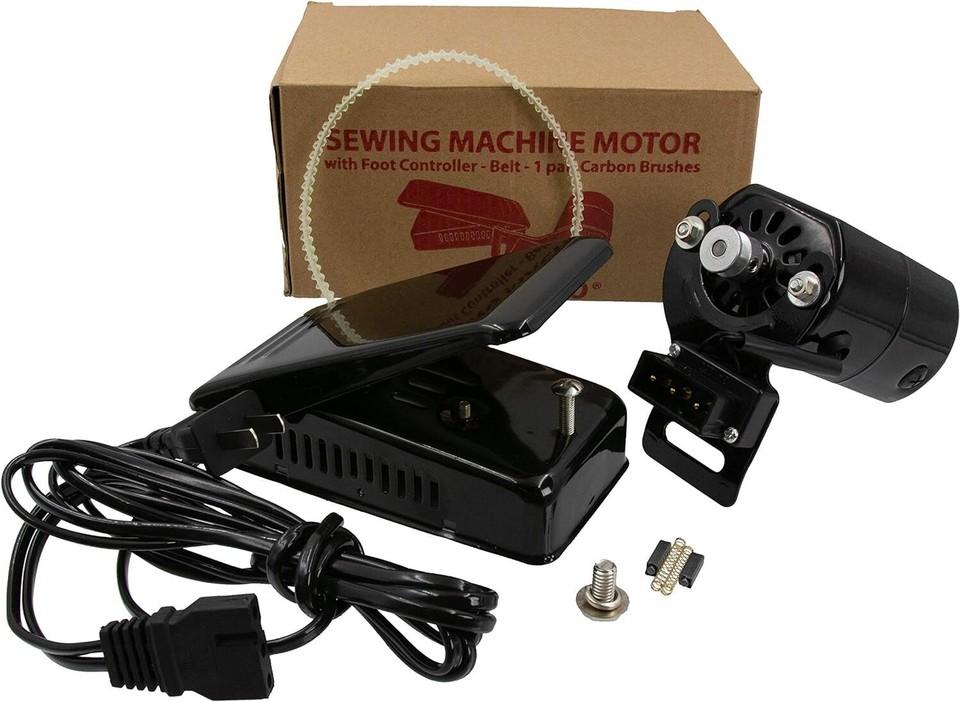 Heavy Duty Universal Sewing Machine Motor With Foot Control And ...