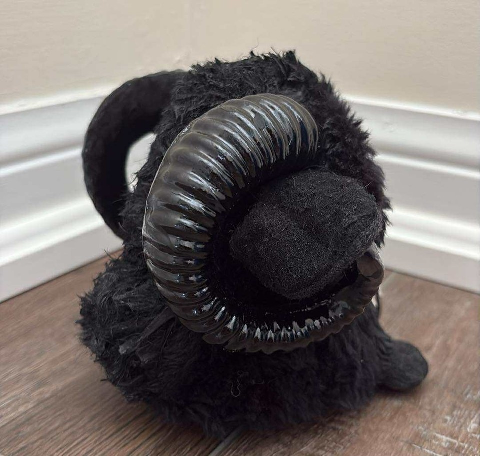 OOAK Furby The Dark Lord Gothic Satanic Goat Head Furby Non working art piece | eBay