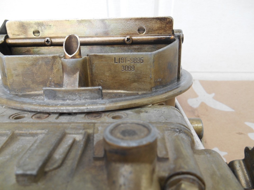 Holley 0-9895 Spread Bore Carburetor 650 CFM Electric Choke Used | eBay