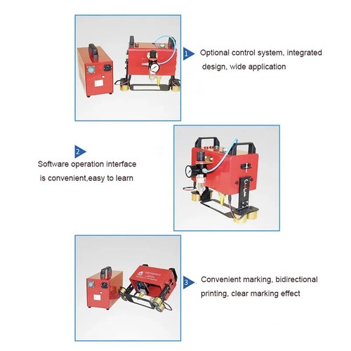 Automobile electric car coding machine Portable pneumatic marking ...