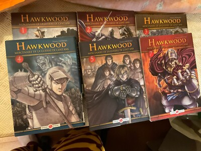 lot de manga hawkwood tome 1 a 5 et 7 | eBay