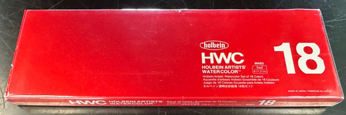 Holbein HWC Artists Watercolor Set Of 18 Colors 5ml 0.17 fl oz W403 for ...